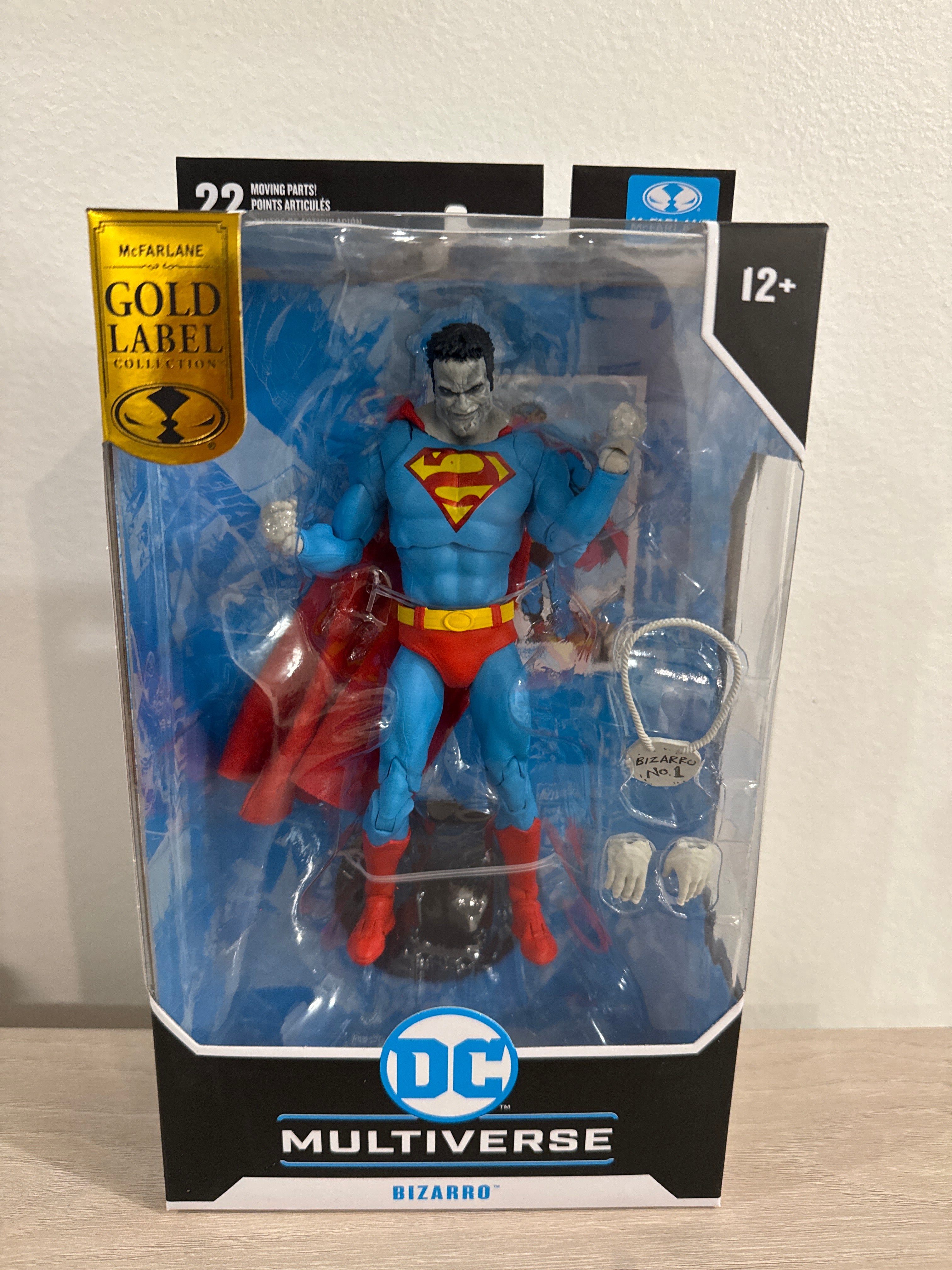 McFarlane Toys DC Multiverse Bizarro (DC Classic) 7-Inch Action Figure – Gold Label Exclusive ...