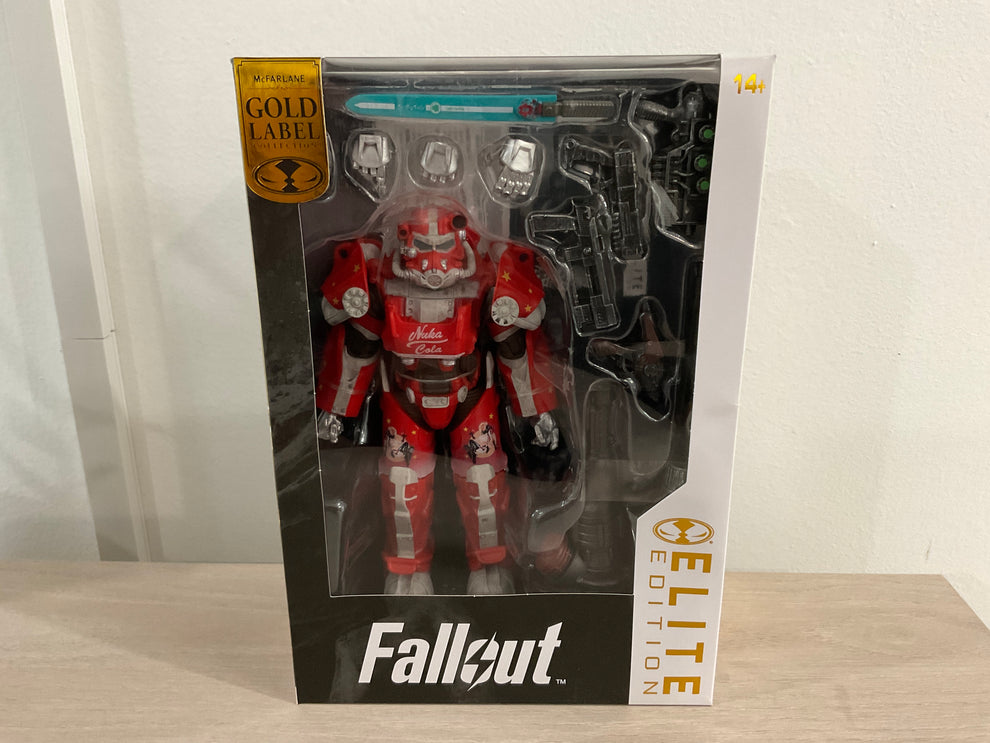 McFarlane Fallout Nuka Cola T-60 Gold Label 7” Figure – Mr. J's Wonders