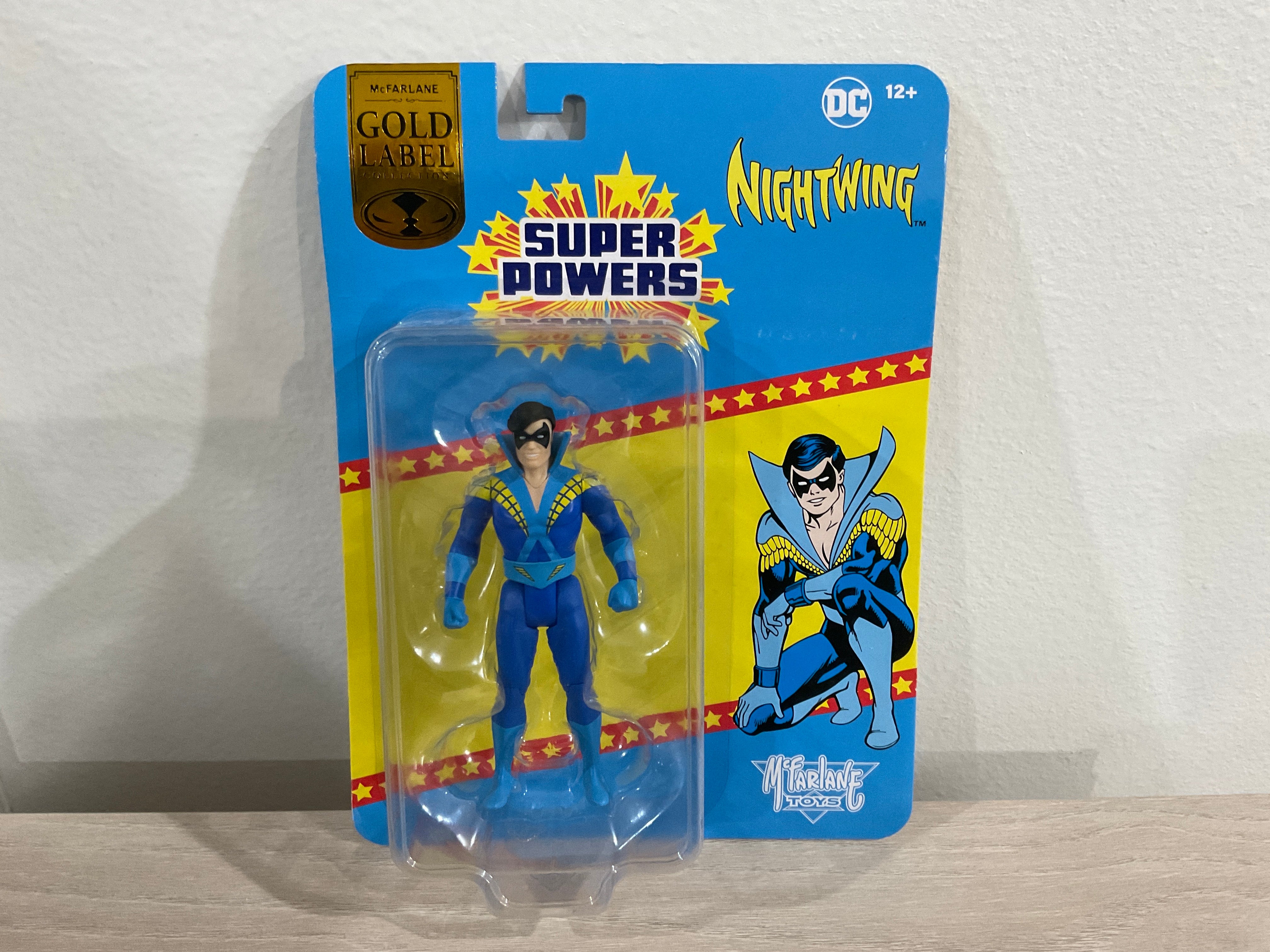 Nightwing (DC Super Powers) 4.5" Gold Label Figure — Exclusive Substan ...