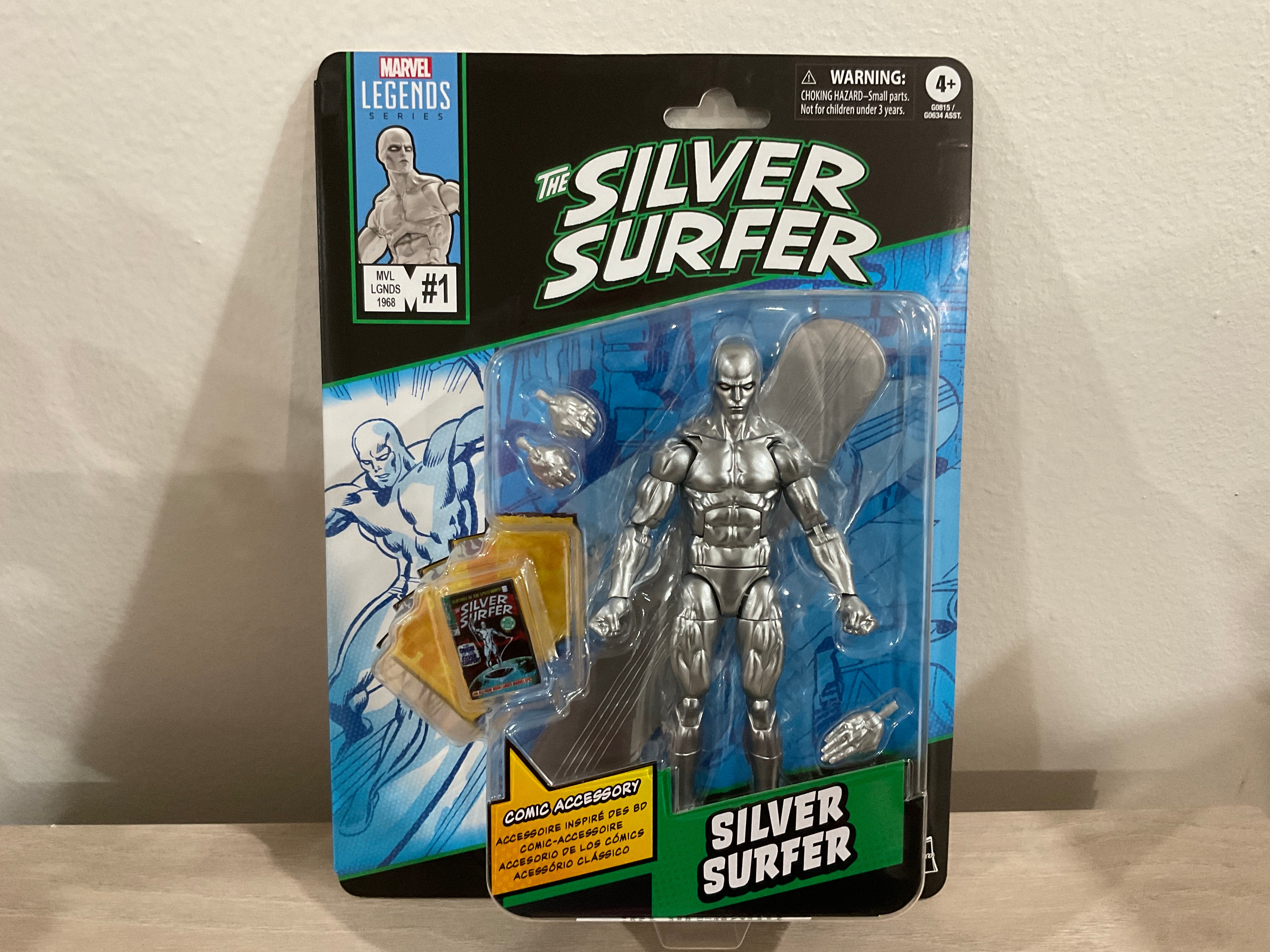 Marvel Legends Silver Surfer 6-Inch Action Figure – Mr. J's Wonders